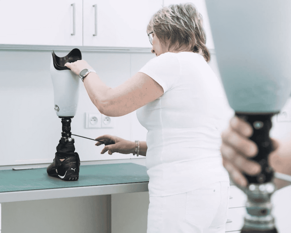 Augo® - 3D printed TT prosthetic Socket